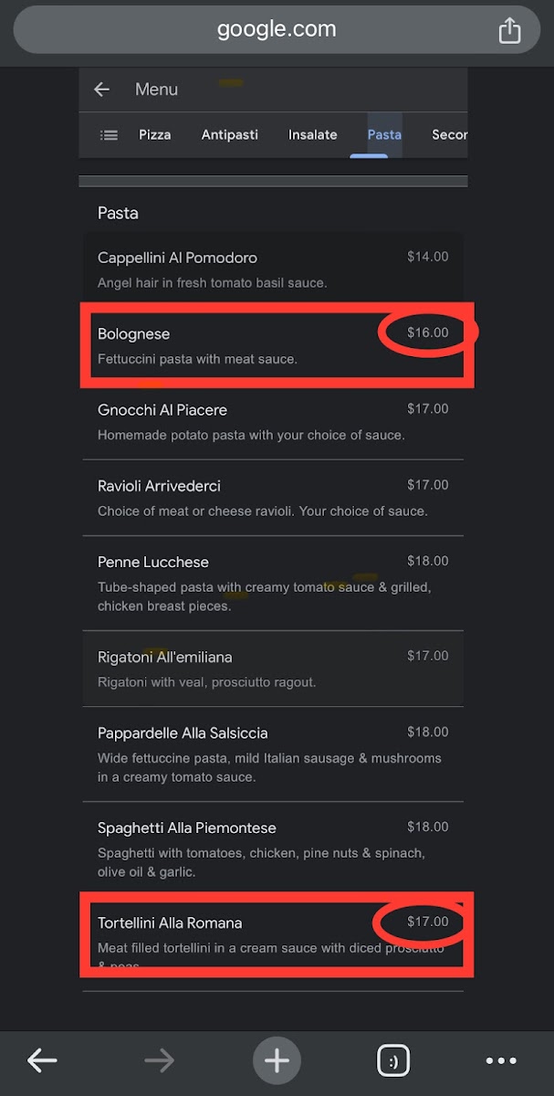 Café Arrivederci Menu (New on the 2025)